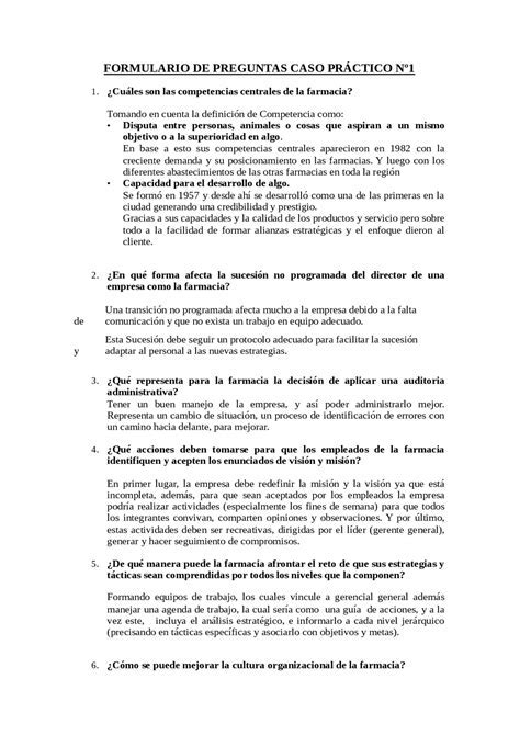 Formulario De Preguntas Sujeto