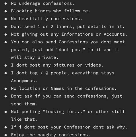 PervConfession on Twitter: "READ THE RULES BELOW! (UPDATED)"