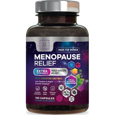 Meno Soothe Female Capsule Menosoothe Pills All Natural Menopause