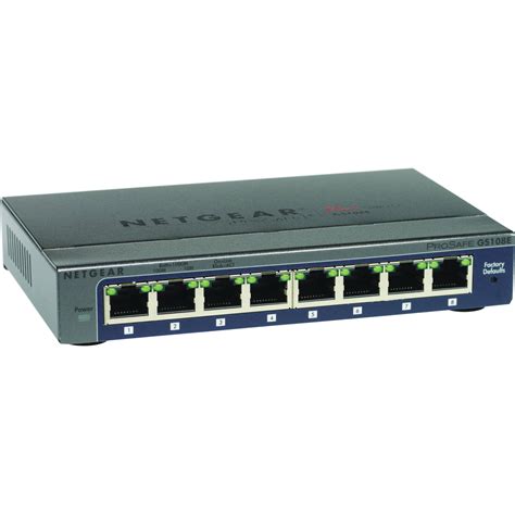 Netgear ProSafe Plus Port Gigabit Ethernet Switch