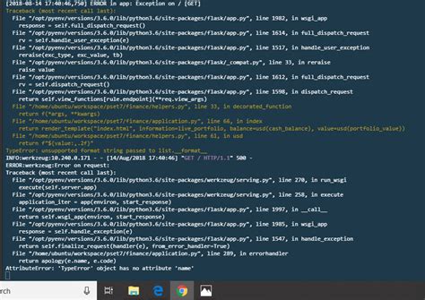 Pset7 How Can I Debug An Internal Server Error In Pset 7 To Get Past