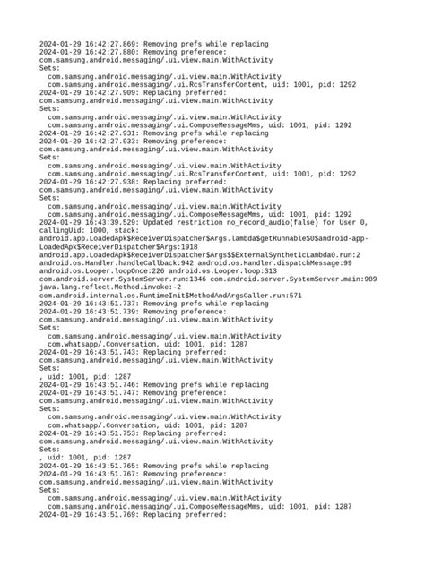 Pm Debug Info Pdf Android Operating System Personal Digital