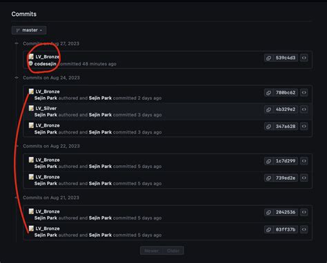 github 잔디 안심어지는 오류 해결 방법 git filter branch