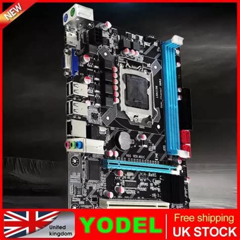 H Desktop Motherboard Ddr Ram Lga Computer Motherboard Sata Mhz Picclick Uk