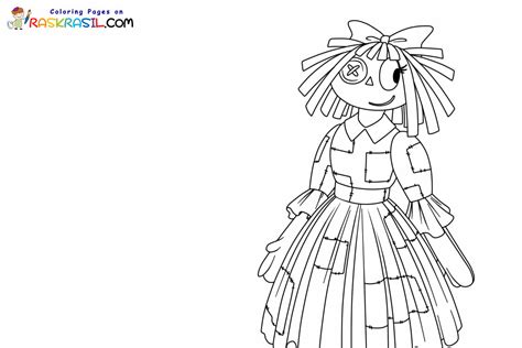 Digital Circus Coloring Pages Ragatha