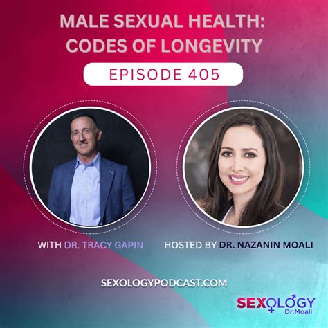Sexlogy Podcast Mens Sexual Health Codes Of Longevity Dr Tracy Gapin