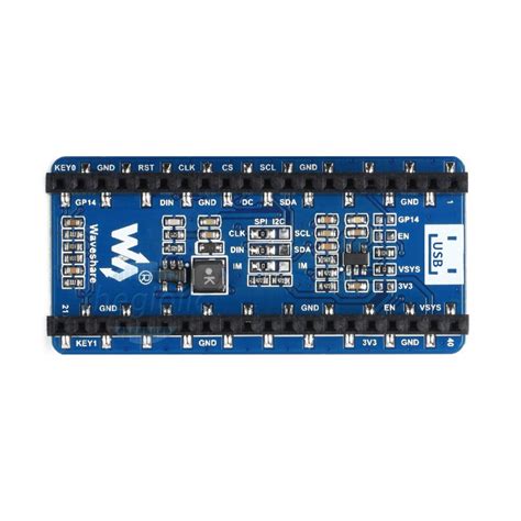 lcd oled 1 3inch 64x128 cho raspberry pi pico giao tiếp spi i2c sku 19376