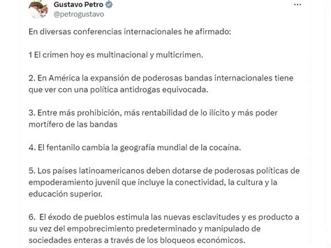 Hijo de Pablo Escobar apoyó a Petro tras la oleada de violencia en Ecuador y criticó las