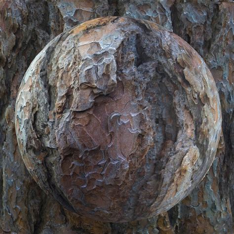 Artstation Tree Bark Bundle 25 Materials 8k Free Sample Game