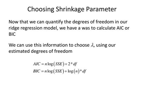 Ppt Penalized Regression Powerpoint Presentation Free Download Id1546447