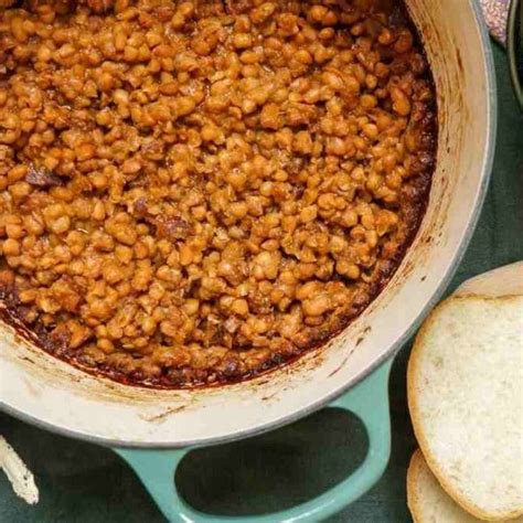 Classic Canadian Dish Molasses Baked Beans Canadian Food Focus