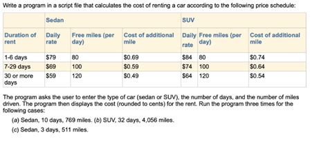 Write A Program In A Script File That Calculates The