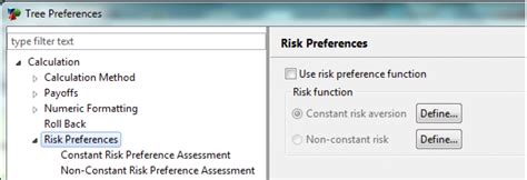 Risk Preferences
