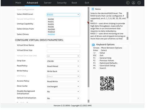 Support Configuring An LSI Or Storage Controller H C