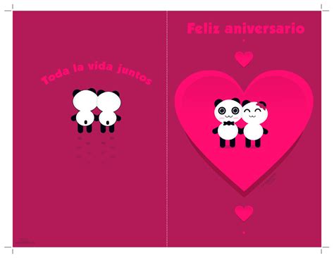 Tarjetas De Aniversario Para Novios Imagui
