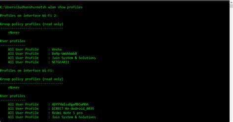 Netsh Wlan Show Profiles Techno Byte