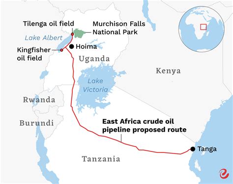 Eacop Map Ceo East Africa