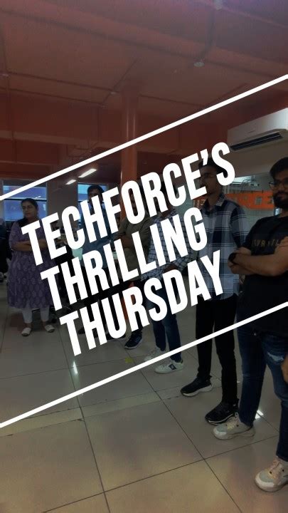 Techforce Global On Linkedin Thrilling Thursday Glimpse 2024