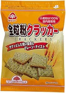 Amazon サンコー 全粒粉クラッカー 100g×12袋 ムソー クラッカー 通販