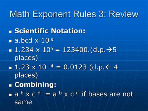 Exponents And Logs Ppt