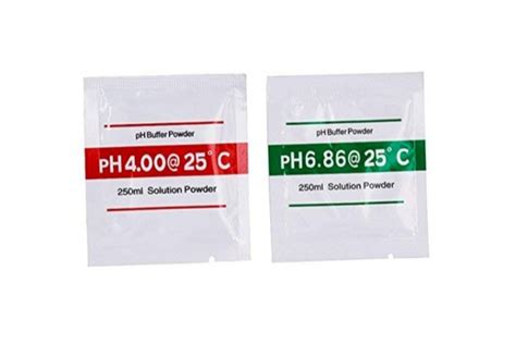 Ph Buffer Powder Calibration Solution For Ph Meter 4 00 6 86 9 18