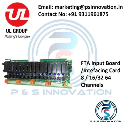 UL Automation FTA Input Board Intefacing Card At 7500 Piece In Noida ID 26423435133