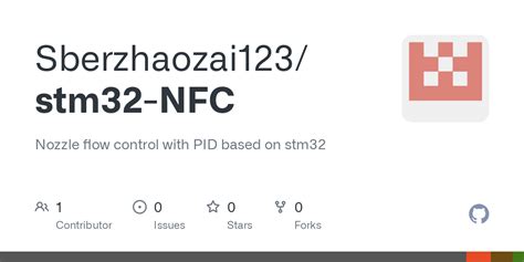 Github Sberzhaozai123stm32 Nfc Nozzle Flow Control With Pid Based On Stm32