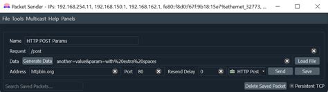 Packet Sender Free Utility To For Sending Receiving Of Network