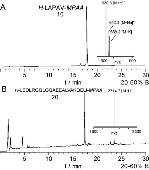 Crude Hplc Traces And Maldi Tof Ms Of Mpaa Thioesters Synthesized Using Download Scientific