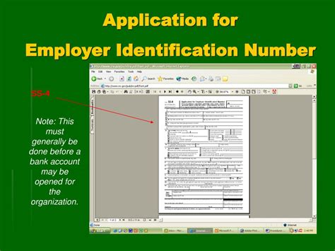 Ppt Procedures For Establishing Non Profit Status And Applying For