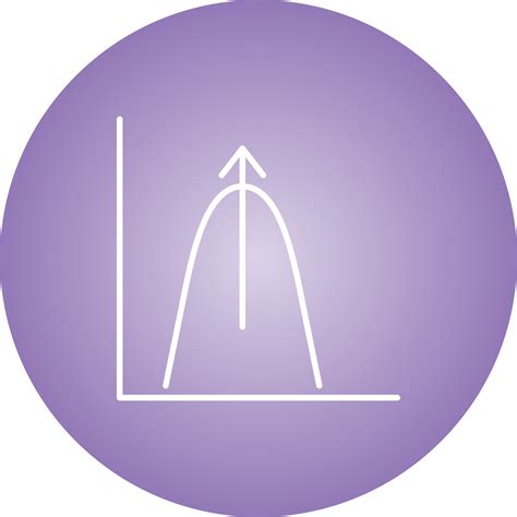 Beautiful Bell Shaped Graph Line Vector Icon 17531170 Vector Art At Vecteezy