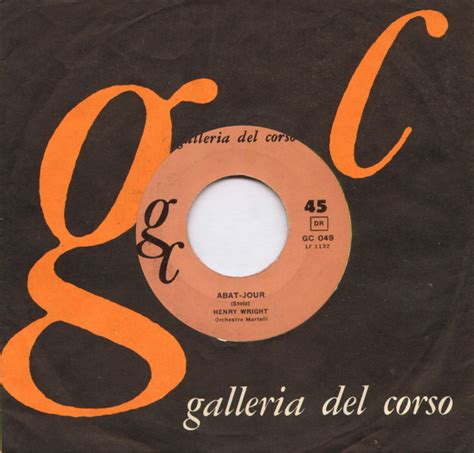 Henry Wright Abat Jour 1962 Vinyl Discogs