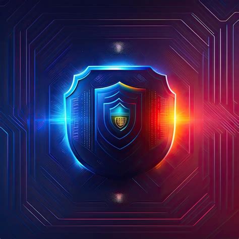 Premium Ai Image Cyber Security Background