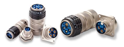 Amphenol Ecta 13300pm12 Backshell For Cable Connector Size 0 With Push Pull Locking M12 Thread