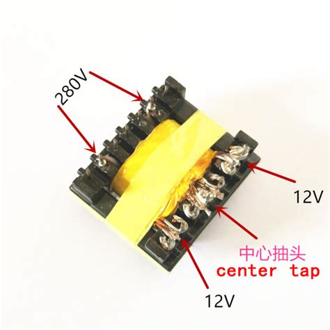 W EI High Frequency Transformer V Boost V Quasi Sine Wave Correction Wave Inverter