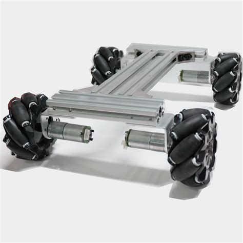 Swaytail Mecanum Wheel 4wd Metal Robot Car Chassis Remote Control Learning Kit For Arduino