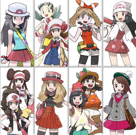 Pokemon Female Main Characters