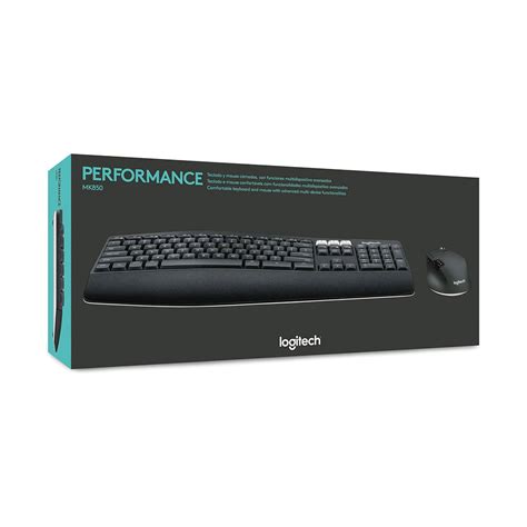 Kit Teclado Y Mouse Inalambrico Logitech Mk850 Du Papier México