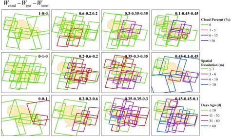 Figure 1 From Large Area Full Coverage Remote Sensing Image Collection Filtering Algorithm For