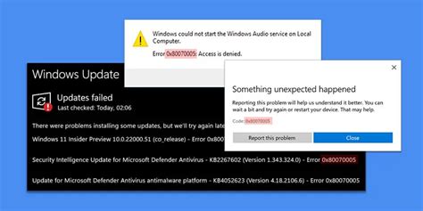 how to fix error 0x80070005 tech news today
