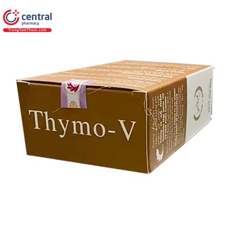 ChÍnh HÃng Thuốc Thymo V Tăng Cường đề Kháng Cho Cơ Thể
