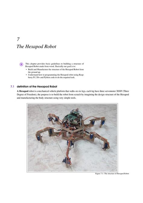 Raspberry Pi Hexapod Wooden Robot 11 Steps With Pictures Instructables