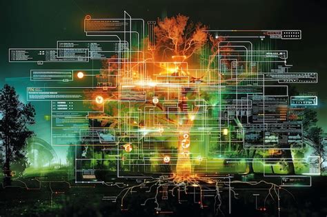 Deforestation Detection Ai Environmental Monitoring Visualized Poster Showcasing How Artificial