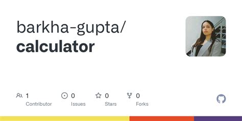 Github Barkha Guptacalculator