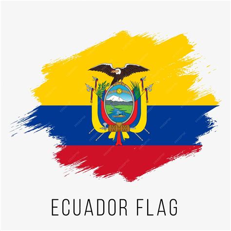 Premium Vector Ecuador Vector Flag Ecuador Flag For Independence Day