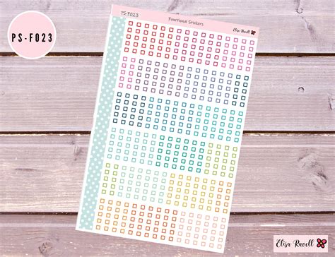 Checklists Checkboxes Check Lists Check Boxes Functional Etsy