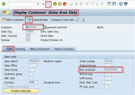 Item Proposal In Sap Sd Sapcodes