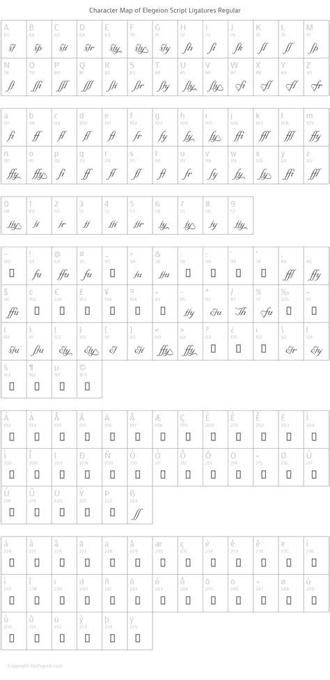 Elegeion Script Ligatures Regular Download For Free View Sample Text