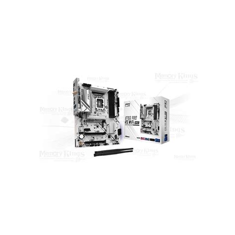 Asrock B760 Pro Rs Wifi Motherboard Atx D5 1700 Placa Base Blanca Con Conectividad Avanzada