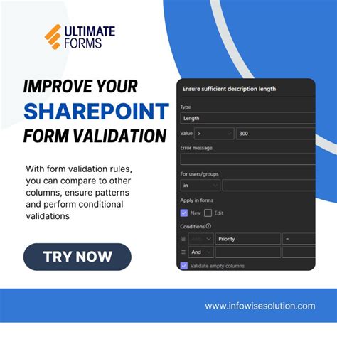 Sharepoint Microsoft365 Ultimateforms Modernforms Inputvalidation
